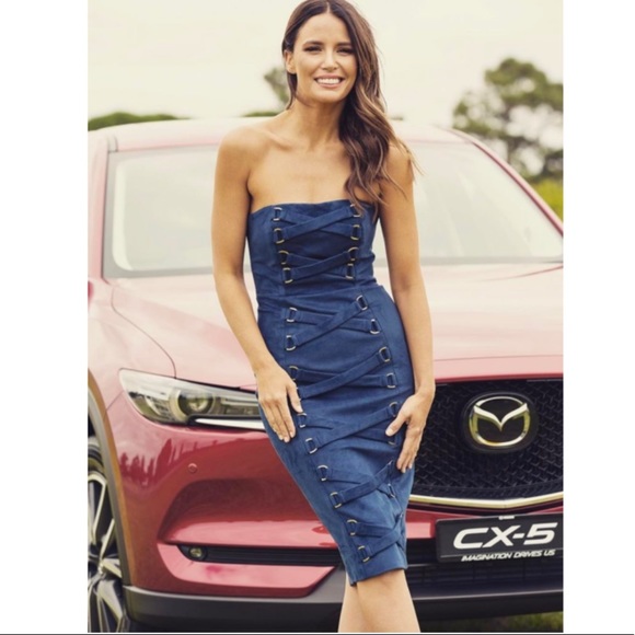 MISHA COLLECTION | Dresses | Nwt Misha Collection Petra Corset Suede ...